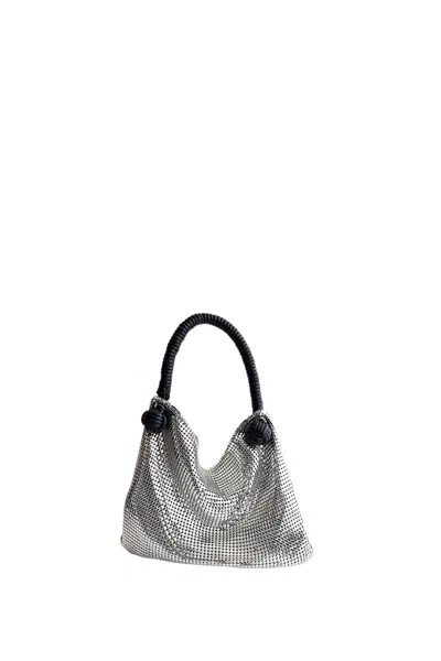 Rabanne Handbag In Silver | ModeSens