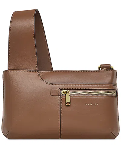 Radley London Pockets Icon Zip-top Crossbody Bag In Saddle | ModeSens