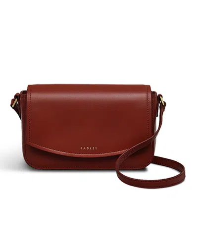 Radley London River Road Mini Flapover Crossbody Bag In Rust | ModeSens