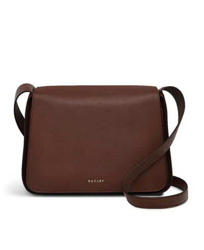Radley London Westwell Lane Flap Over Crossbody Bag In Walnut | ModeSens