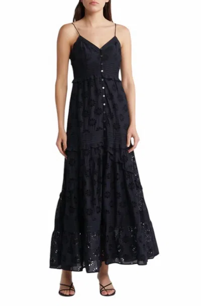 Rails Eyelet Dress In Black | ModeSens
