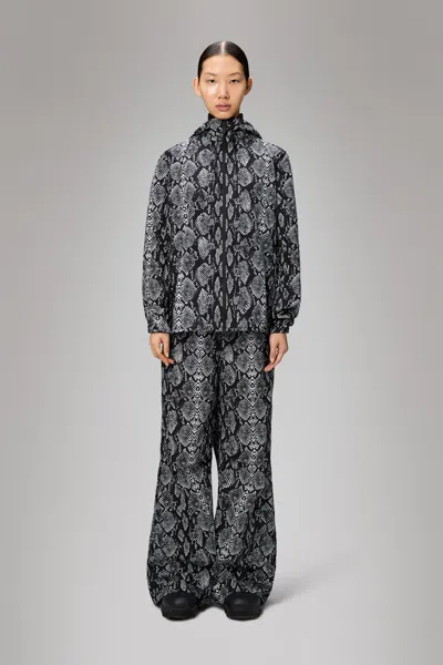 Rains Snake Mito Jacket In Black | ModeSens