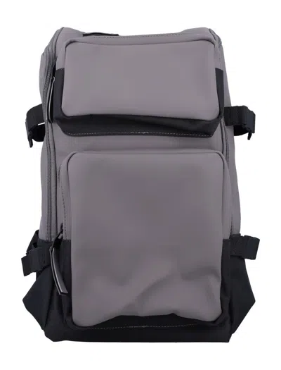 Rains Trail Cargo Backpack In Grey | ModeSens