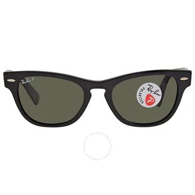Ray Ban Laramie Green Cat Eye Unisex Sunglasses Rb2201 901/58 54 | ModeSens