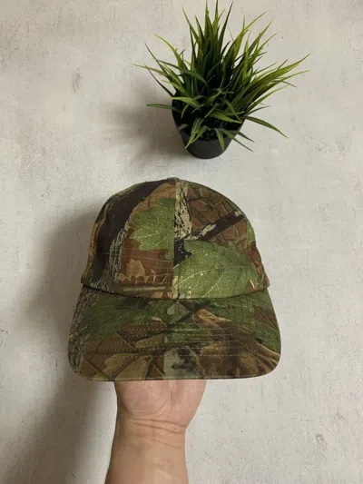 Pre-owned Realtree X Vintage Realtree Cap Tactical Crazy 90's Y2k In ...