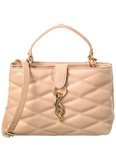 Rebecca Minkoff Edie Top Handle Leather Satchel In Brown | ModeSens