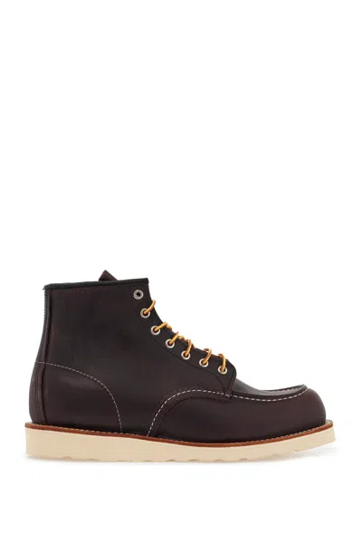 Red Wing Shoes Men's Assino\n\nclassic Mocc Boot In Brown | ModeSens