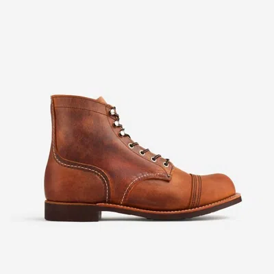 Red Wing Shoes Men's Iron Ranger 6" Boots In Copper In Multi | ModeSens