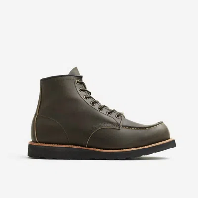 Red Wing Shoes Women's Classic Moc Boot In Alpine In Grey | ModeSens