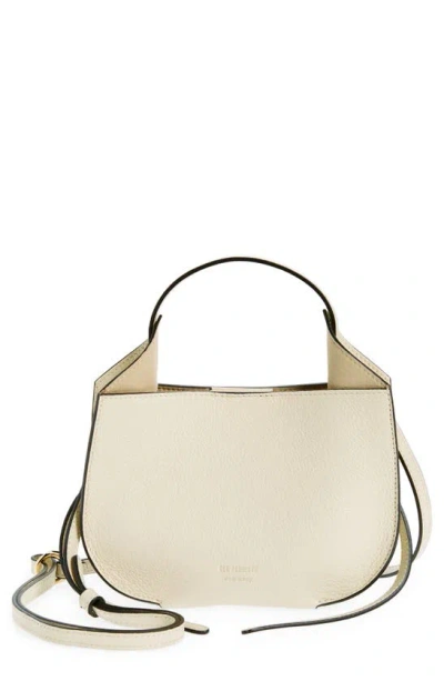 Ree Projects Mini Helene Leather Hobo Bag In Beige | ModeSens