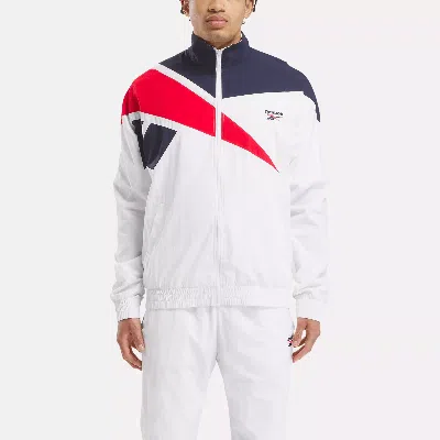 Reebok Unisex Classics Vector Track Jacket In White | ModeSens