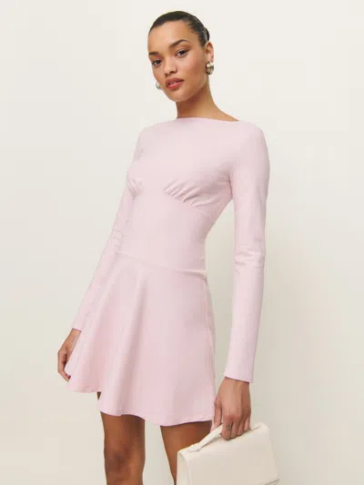Reformation Melissa Knit Dress In Cherry Blossom | ModeSens