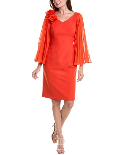 Rene Ruiz Cocktail Sheath Dress In Red | ModeSens