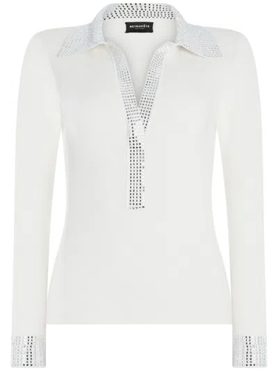 Retroféte Marsha Top In 白色 | ModeSens