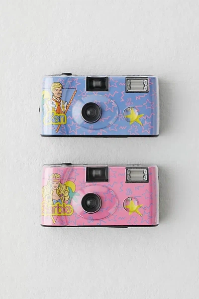 Retrospekt X Mattel Barbie & Ken Simple-use 35mm Film Camera Set In ...