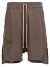 Rick Owens X Champion Beveled Pods Bermuda Shorts In Gray | ModeSens