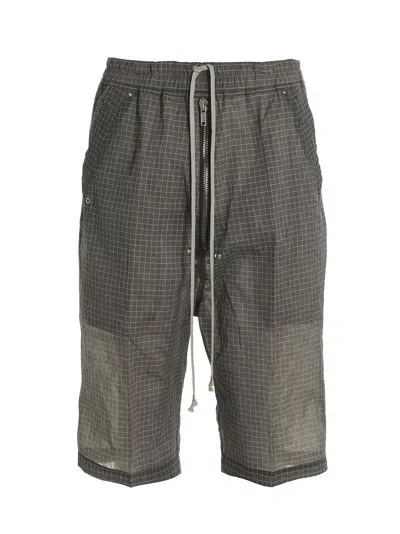 Rick Owens Rick Pod Bermuda Shorts In Gray | ModeSens