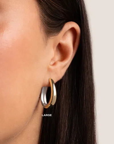 Ring Concierge Multiway Two-tone Hoops | ModeSens