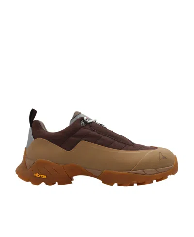 Roa Logo Low Upper Board Shoes In Brown | ModeSens