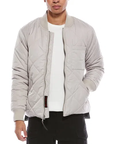 Robert Graham Reversible Bomber Jacket In Gray | ModeSens