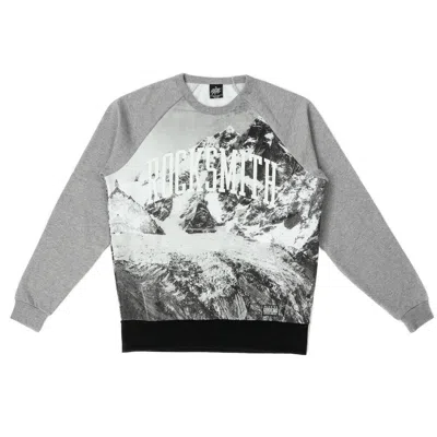 Rocksmith Men's Crewneck Sweatshirt Crewneck "everest" Grey/black In ...