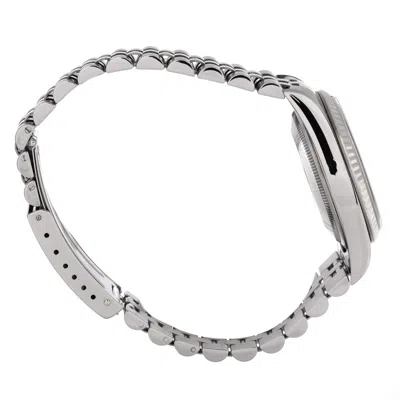 Rolex Oyster Perpetual Datejust Automatic Watch Stainless Steel 36 In Black | ModeSens