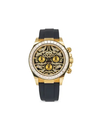 Pre-owned Rolex Daytona Eye Of The Tiger 40mm In Gold | ModeSens