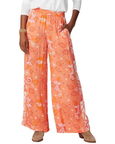 Roller Rabbit Eloise Border Kaylee Pant In Orange | ModeSens