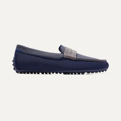 Rothys Men's Driving Loafer In Blue In Amalfi Blue | ModeSens