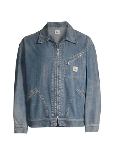 Roy Roger's X Dave's New York Work Short Denim Long Time Jacket | ModeSens