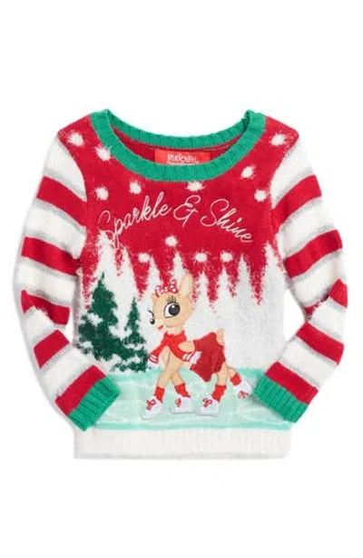Rudolph The Red-nosed Reindeer Kids' Rudolph The Red Nose Sweater In ...