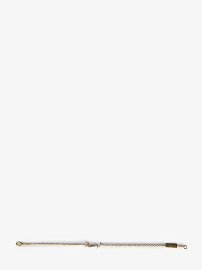 Saint Laurent Cassandre Charm Bracelet In Gold | ModeSens