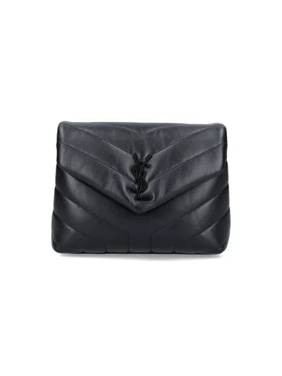 Saint Laurent 'lou Lou Toy' Mini Bag In Black | ModeSens