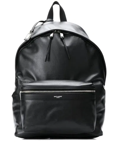 Saint Laurent Men's City Backpack In Black | ModeSens