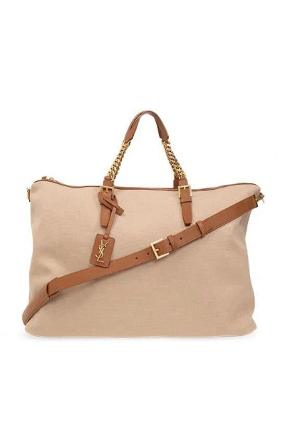 Saint Laurent Weekender Travel Bag In Desert | ModeSens