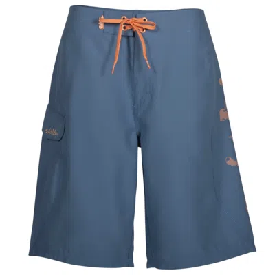 Salt Life Men's Stealth Bomberz Aqua Shorts In Elemental Blue | ModeSens