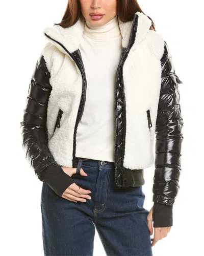 Sam . Carson Bomber Jacket In Black | ModeSens