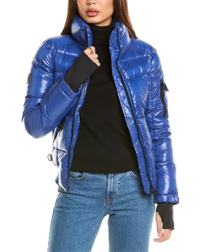 Sam . Freestyle Bomber Jacket In Blue | ModeSens