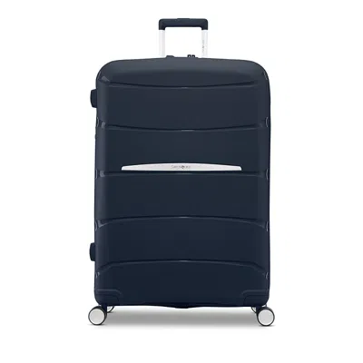Samsonite Outline Pro Large Spinner Suitcase In Midnight Blue | ModeSens