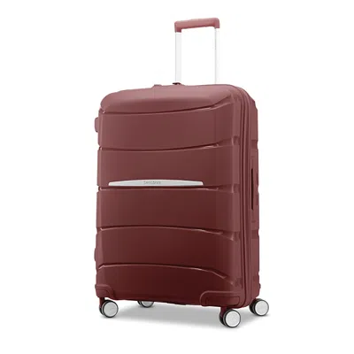 Samsonite Outline Pro Medium Spinner Suitcase In Shiraz/burgundy | ModeSens