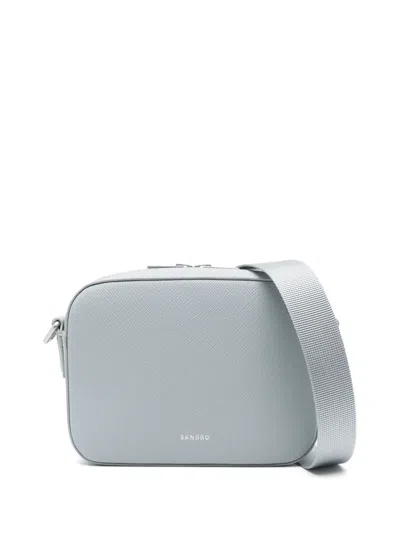 Sandro Small Messenger Bag In Blue | ModeSens