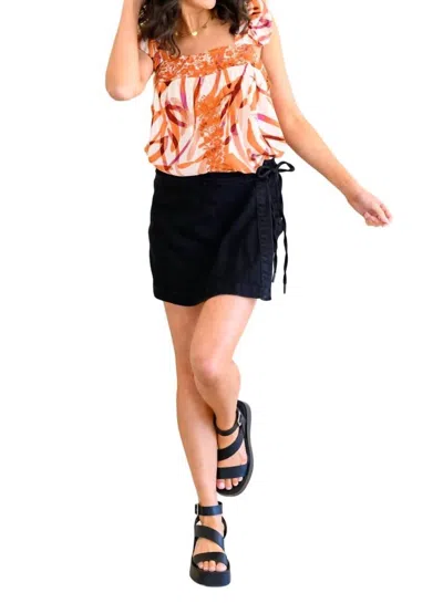 Savanna Jane Francesca Embroidered Top In Rust In Red | ModeSens