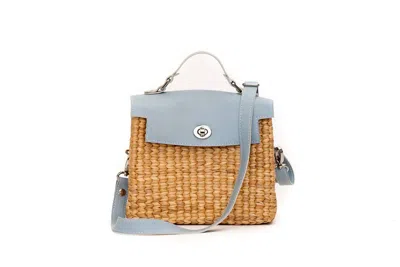 Sea & Grass Women's Kenzie Crossbody Bag In Dusty Blue In Multi | ModeSens