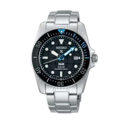 Seiko Prospex Sne575p1 Padi Solar Diver's 200m Black Dial Men's Watch ...