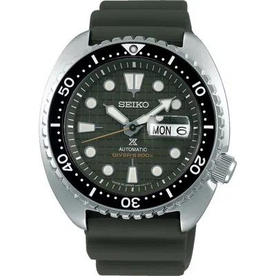 Seiko Prospex Srpe05k1 King Turtle Automatic Green Dial Diver's Watch ...