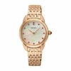Seiko Sur564p1 Women's Quartz Watch, Mother Of Pearl Dial, Rose Gold ...