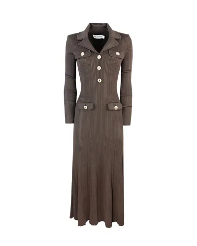 Self-portrait Suit In Brown | ModeSens