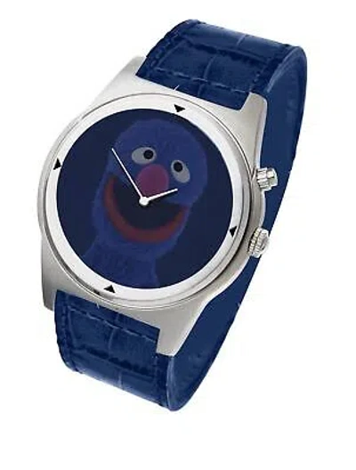 Pre-owned Sesame Street Grover Watch Dial Lights Up Iconic Merchandise ...