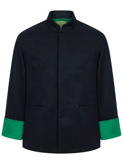 Shanghai Tang Tang Jacket In Blue | ModeSens