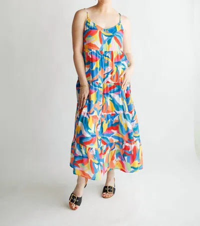 Show Me Your Mumu Caroline Maxi Dress In Rainbow Pop In Multi | ModeSens